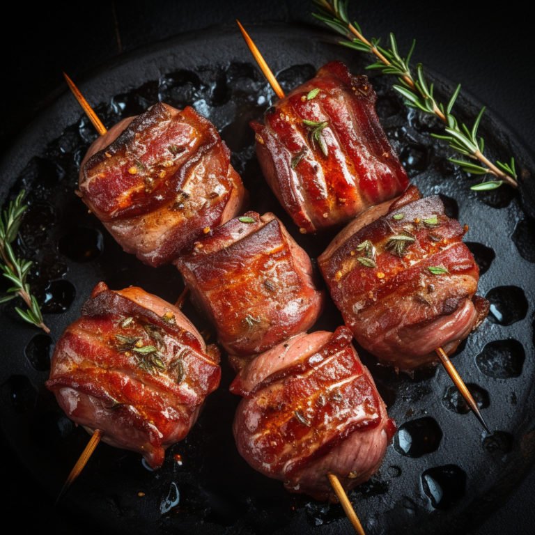 Medalhão de Filé Mignon com Bacon: Uma Delícia no Churrasco!